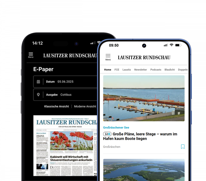 Die neue App der Lausitzer Rundschau 2025